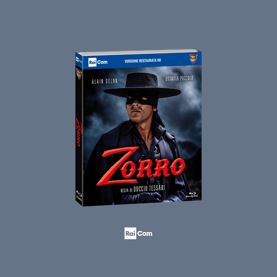 Alain Delon stars as Zorro, the most beloved swordsman of all time ...